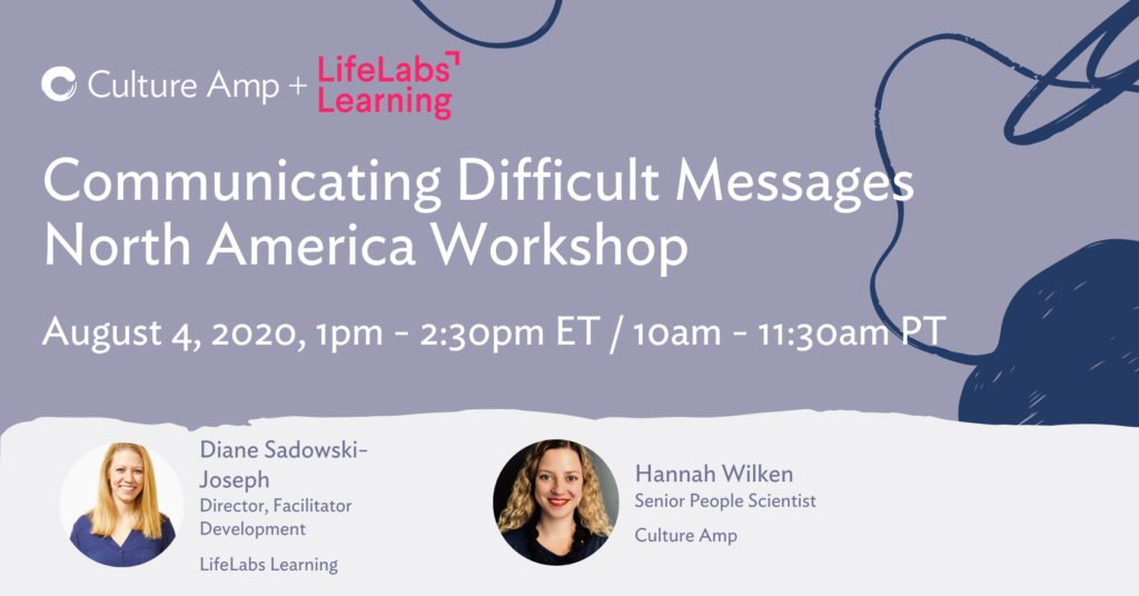 Communicating Difficult Messages Workshop - Philly SHRM